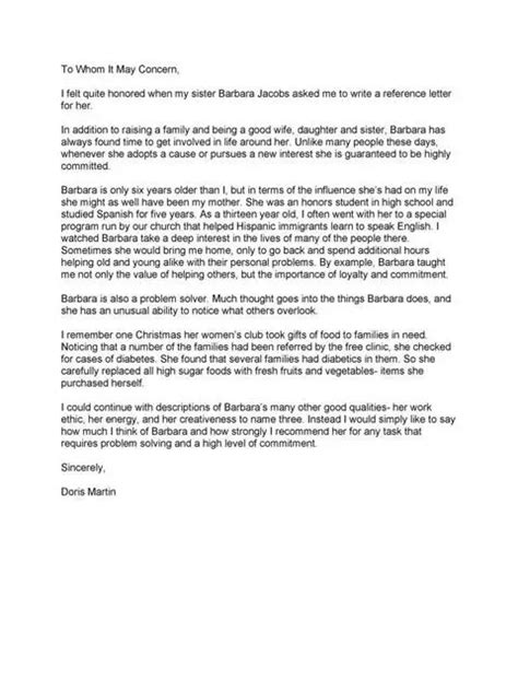 Amazing Personal Reference Letter Template Example RedlineSP