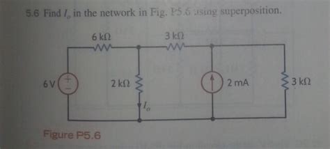 Solved Please Solve This Circuit Analysis Problem And Chegg