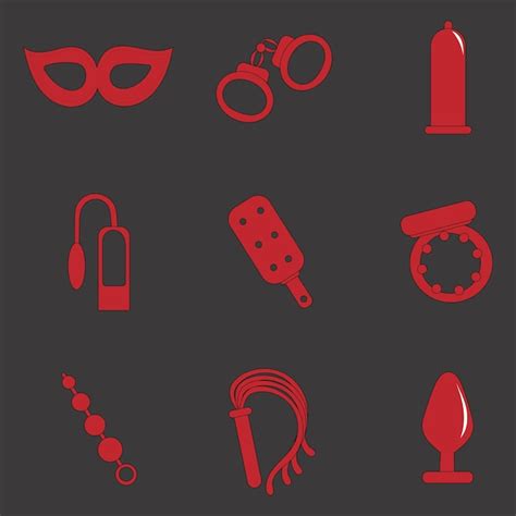 Premium Vector Sex Toys For Bdsm Pattern
