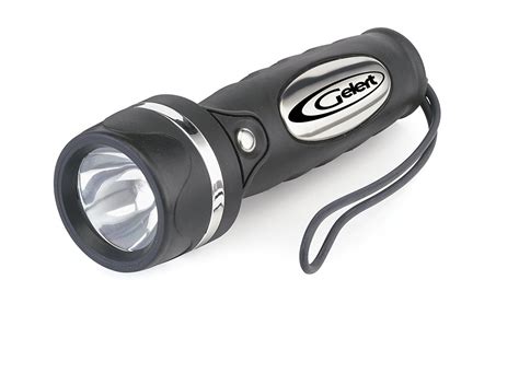 New Gelert Rubber Xenon 2D Torch Including Batteirs