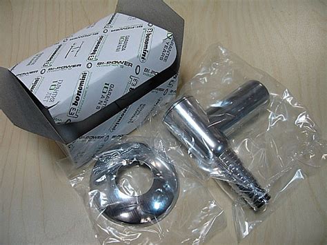 Сифон BONOMINI (Италия), обратный клапан для слива воды, хром, d=32