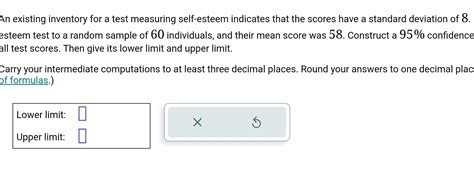 R NAn Existing Inventory For A Test Measuring Chegg
