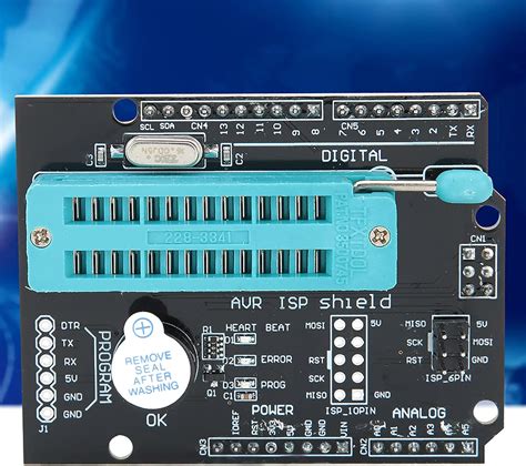 Programmer Expansion Board Avr Isp Shield Burning Ubuy India