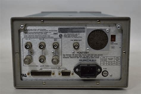Would I Be Able To Connect My Stereo To This Tektronix 1750 Waveform Scope With Coax Inputs To