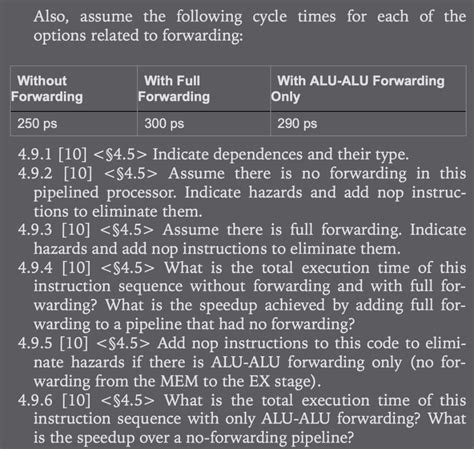 solved 4 9 in this exercise we examine how data dependences