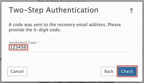two step authentication