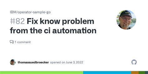 Fix Know Problem From The Ci Automation · Issue 82 · Ibmoperator