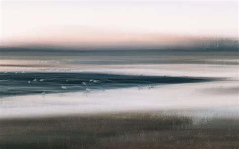 Liminal Space Landscape Nature Art Print Abstract Landscape