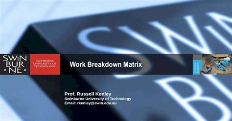 Pdf Work Breakdown Matrix Dokumentips