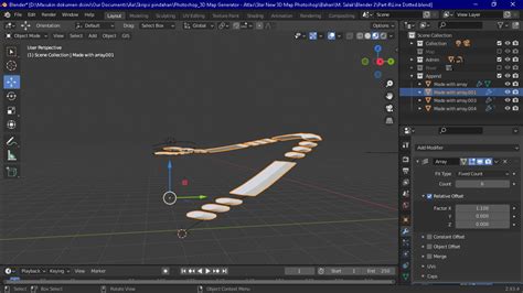 Array Not Face To The Z Axis Modeling Blender Artists Community