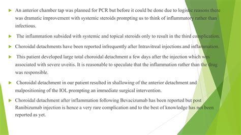 Severe Inflammation Following Intravitreal Injection Ranibizumab