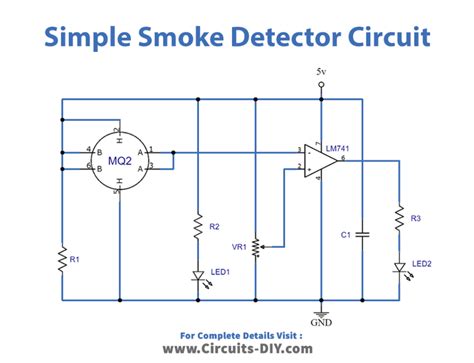 Simple Smoke Detector Circuit