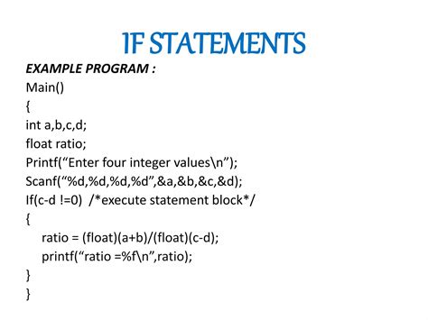 Conditional Statements Pptx