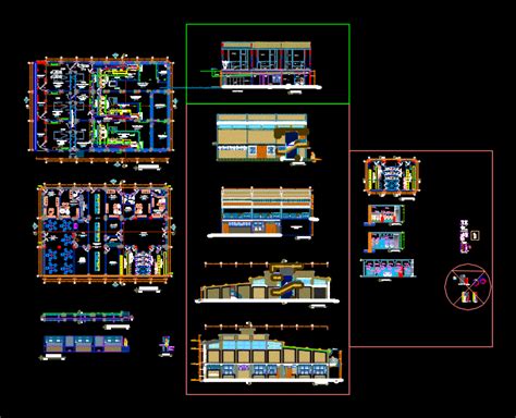 Bloques Cad De Construcciones Agropecuarias ¡descarga Gratis