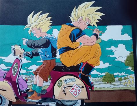 Goku And Gohan Cell Arc By Daisuke Dragneel On Deviantart