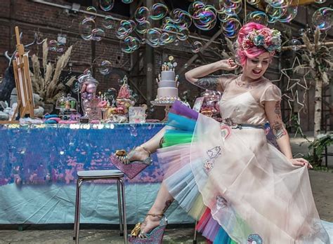 7 Beautiful Rainbow Wedding Dresses You Need For Your Big Day