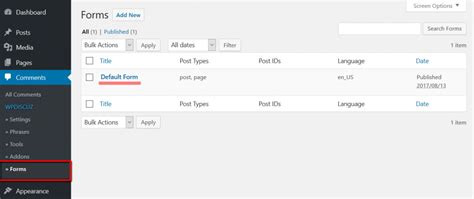 manage comment forms wpdiscuz wordpress comment plugin