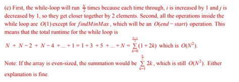Need Help Analyzing The Runtime Analysis Of This Algorithmalgorithms