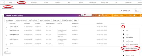 Assign Security Group To The Client Support
