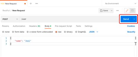 user guide how to send a post request using postman