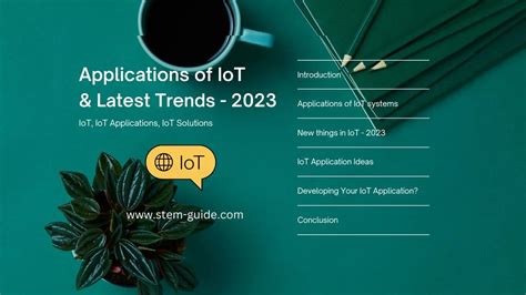 Applications Of Iot And Latest Trends In 2023