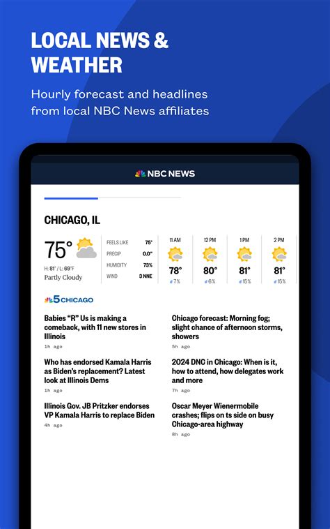 Nbc News Breaking News Us News And Live Video App On Amazon Appstore