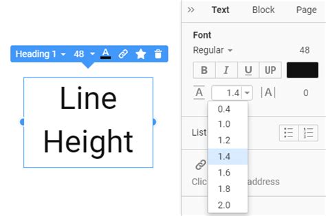 How To Change The Line Height Of The Text Element On A Web Page