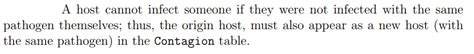 solved create table pathogen pathid integer name varchar