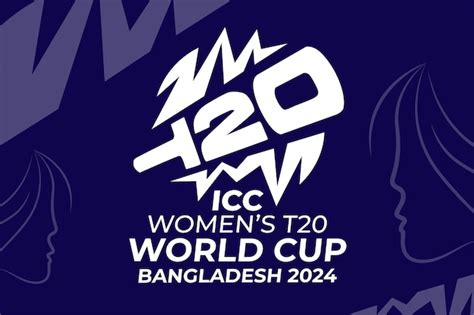 Banner Para La Copa Del Mundo Femenina T20 2024 En Bangladesh Vector