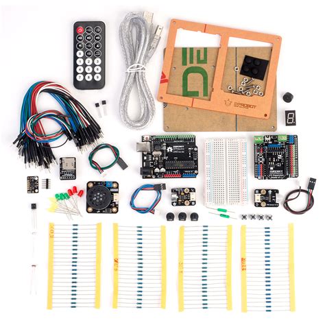 Dfrobot Kit0133 Gravity Arduino Zero To Hero Kit Rapid Online