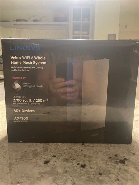 Linsys Router Ax4200 Computers And Tech Office And Business Technology On Carousell