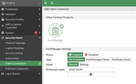 Technical Tip Fortimanager In Managing Fortigate Fortinet Community