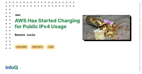 aws has started charging for public ipv4 usage infoq