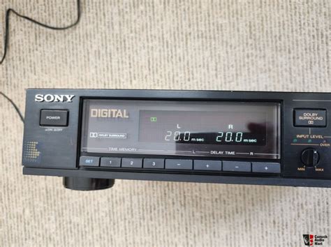 Vintage Sony Digital Surround Processor For Sale Canuck Audio Mart