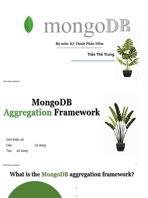 4 Mongodb Aggregation Framework Pdf Mongo Db Computer Programming