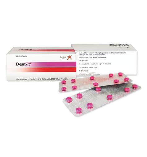 Deanxit Kullanım Dozajlar Kompozisyon Analoglar Yan Etkiler Için