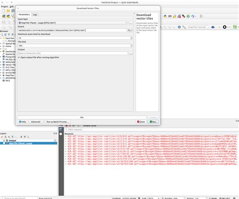 Optional Template Usage Parameter Not Propagated In Download Vector Tiles Algorithm · Issue