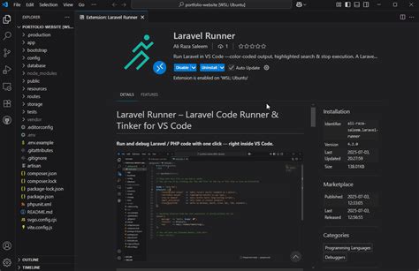 Laravel Runner Run Laravel In Vs Code