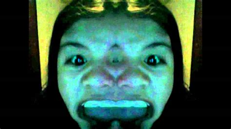 Girl Makes Funny Faces In The Web Cam Youtube