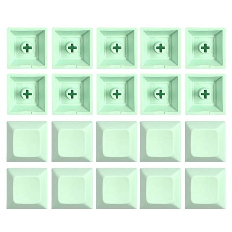 YROHGKPN DSA 1U Keycap Set PBT Blank Keycaps DSA Profile 1U Height Keycap Set For Gaming