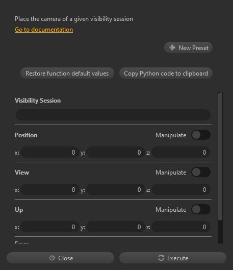 function tvisibilitysessioncamera