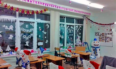 Как украсить класс к Новому году 2024 80 идей оформления Активная мама