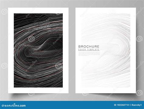 План иллюстрации вектора модель макетов обложки формата а4 современных разрабатывает шаблоны для