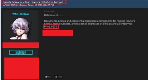 Shay Maman 🎗️ On Linkedin Deepweb Darkweb Opsec Cyberthreatintelligence Cybercrime Breach