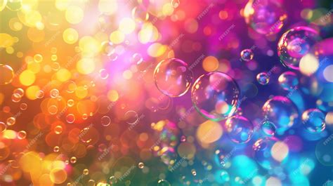 Graph Showcasing Chromatic Cascades Of Carbonated Drink Bubbles Enhanced By Cinematic Effects