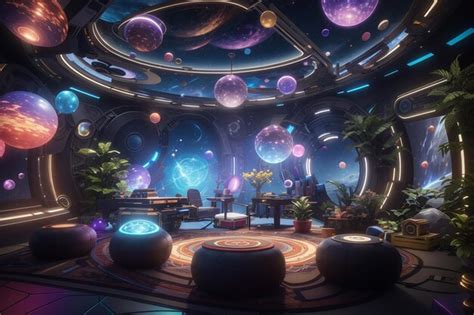 Premium Ai Image Exploring Boundless Dimensions