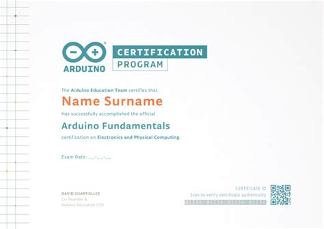 The Arduino Fundamentals Certification Exam Is Now Available In Spanish And Italian Arduino Blog
