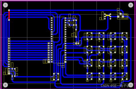 327、基于51单片机的计算器lcd1602显示系统设计计算器pcb原理图 Csdn博客