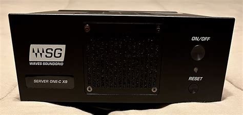 WAVES Audio Waves SoundGrid Server One C DSP Black Reverb