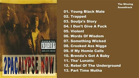 2pac Shakur 1991 2pacalypse Now Greatest Hits Nonstop Collection